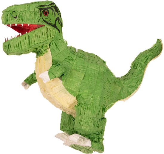 Pinata t-rex groen 41 cm verjaardagsfeest | bol