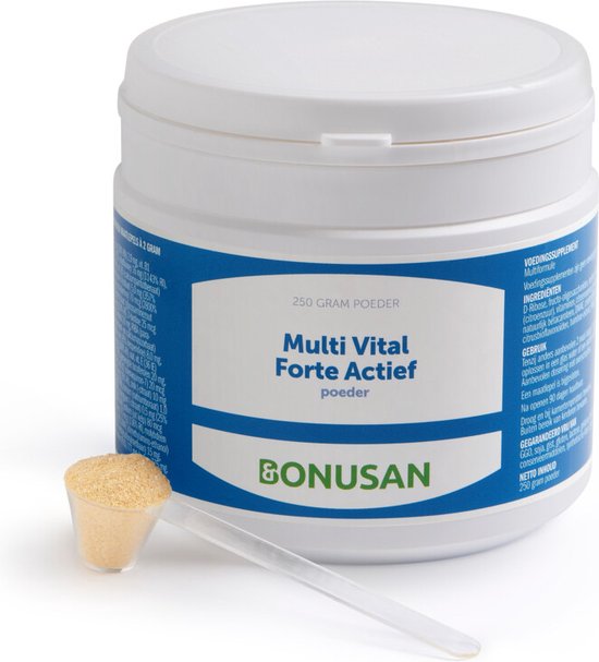 Bonusan Multi Vital Forte Actief 250 gr | bol.com