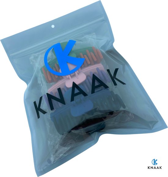 Knaak Haarklem Groot - Multicolor - 6 stuks - Y2K inspo voor Dik Haar ...
