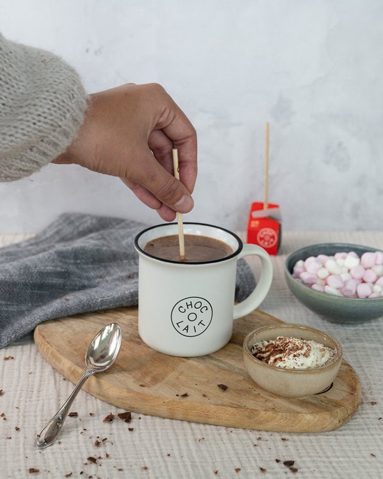 Choc-o-lait Geschenkset: assortiment van 8 chocoladesticks | bol.com