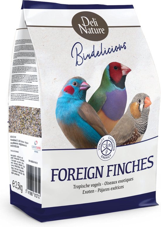 4x Deli Nature Birdelicious Tropische Vogels 2,5 kg | bol