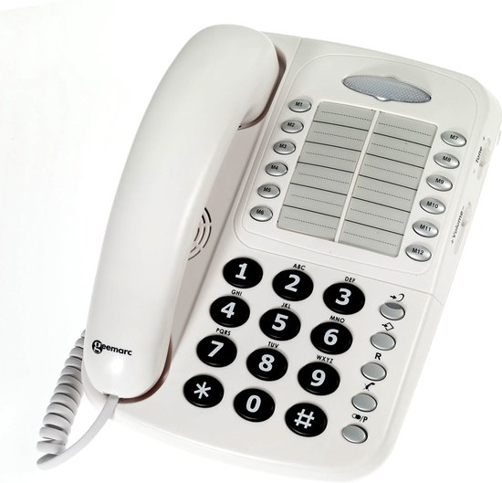 GEEMARC CL-1100 telefoon - 30 dB GELUIDSVERSTERKING - geschikt voor ...