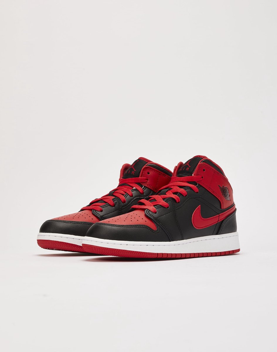 NIKE AIR JORDAN 1 MID "FIRE RED" - Maat:"40 | bol.com