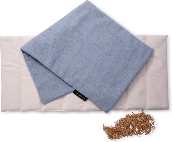 Långsam- XXL Pittenkussen met tarwe - Extra groot- Warmtekussen ...