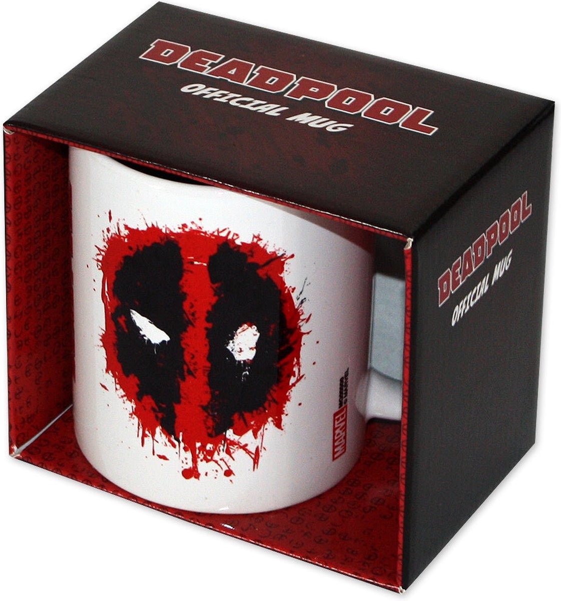 Marvel Deadpool - Splat logo Deadpool Mok | bol