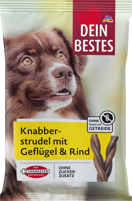 Dein Bestes Hondensnack strudel met gevogelte & rundvlees, 105 g | bol.com
