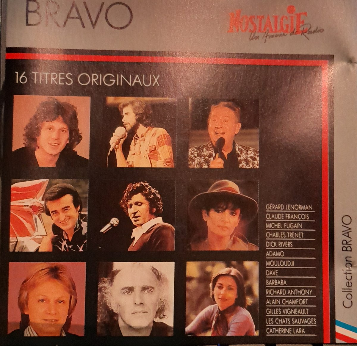 Bravo Nostalgie - De 16 mooiste Franse Chansons - Cd Album, Gerard ...