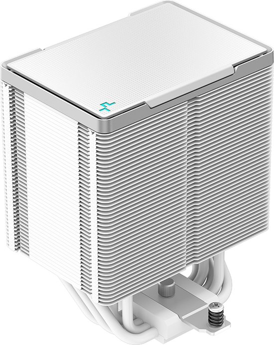 DeepCool AK500 WH 5x Heat Pipe White Single Tower CPU Air Cooler, 1x ...