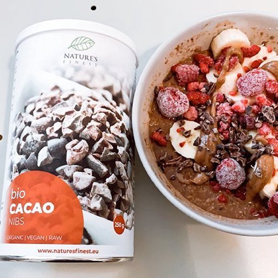 Nature's Finest Gemalen cacaobonen Bio | Natuurlijke cacaobonen van ...