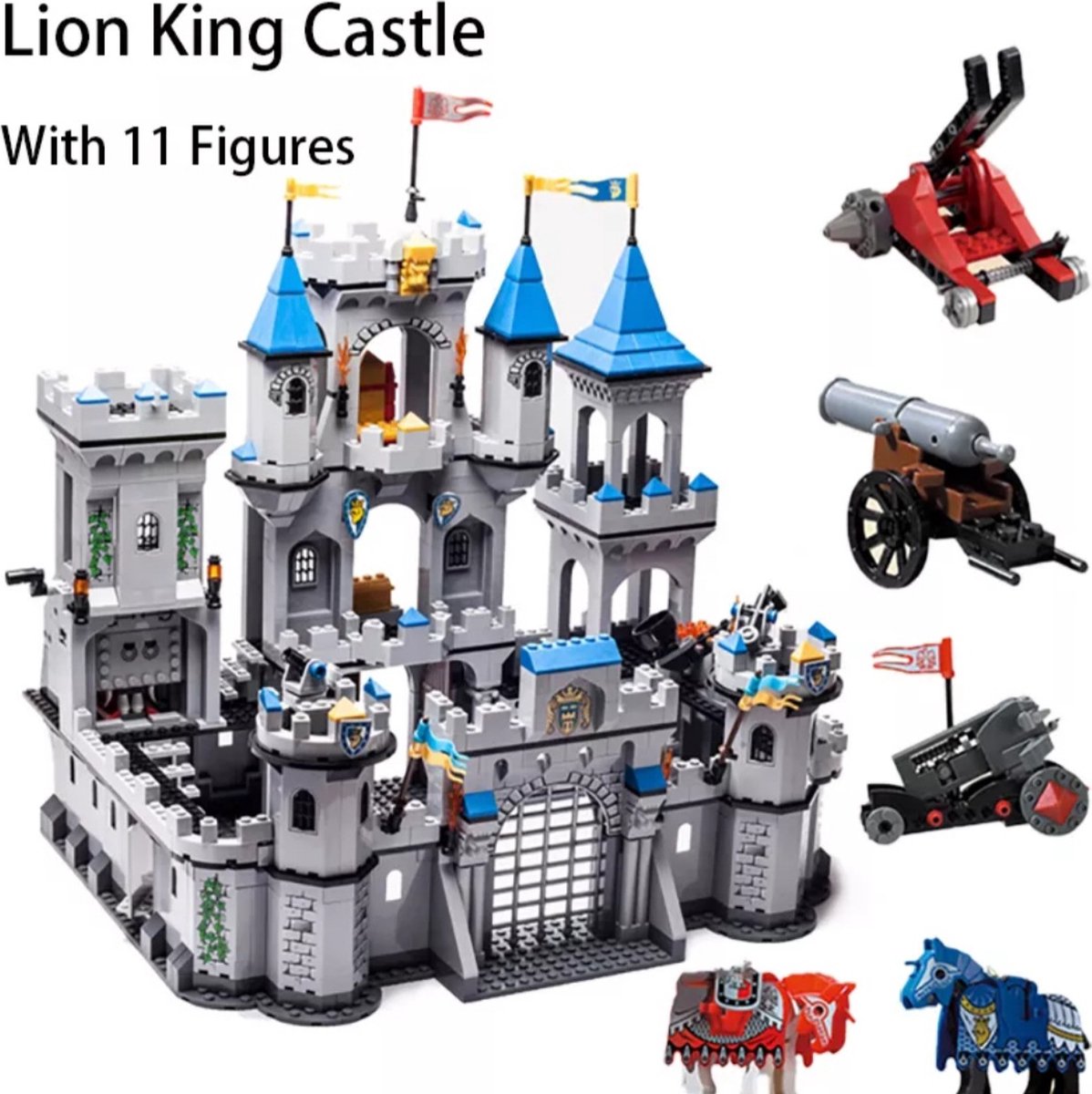 Ridder kasteel bouwset kasteel geschikt voor lego knights | bol.com