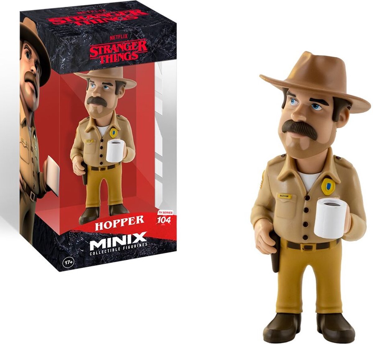 Stranger Things - Hopper - Figure Minix 12cm | bol.com