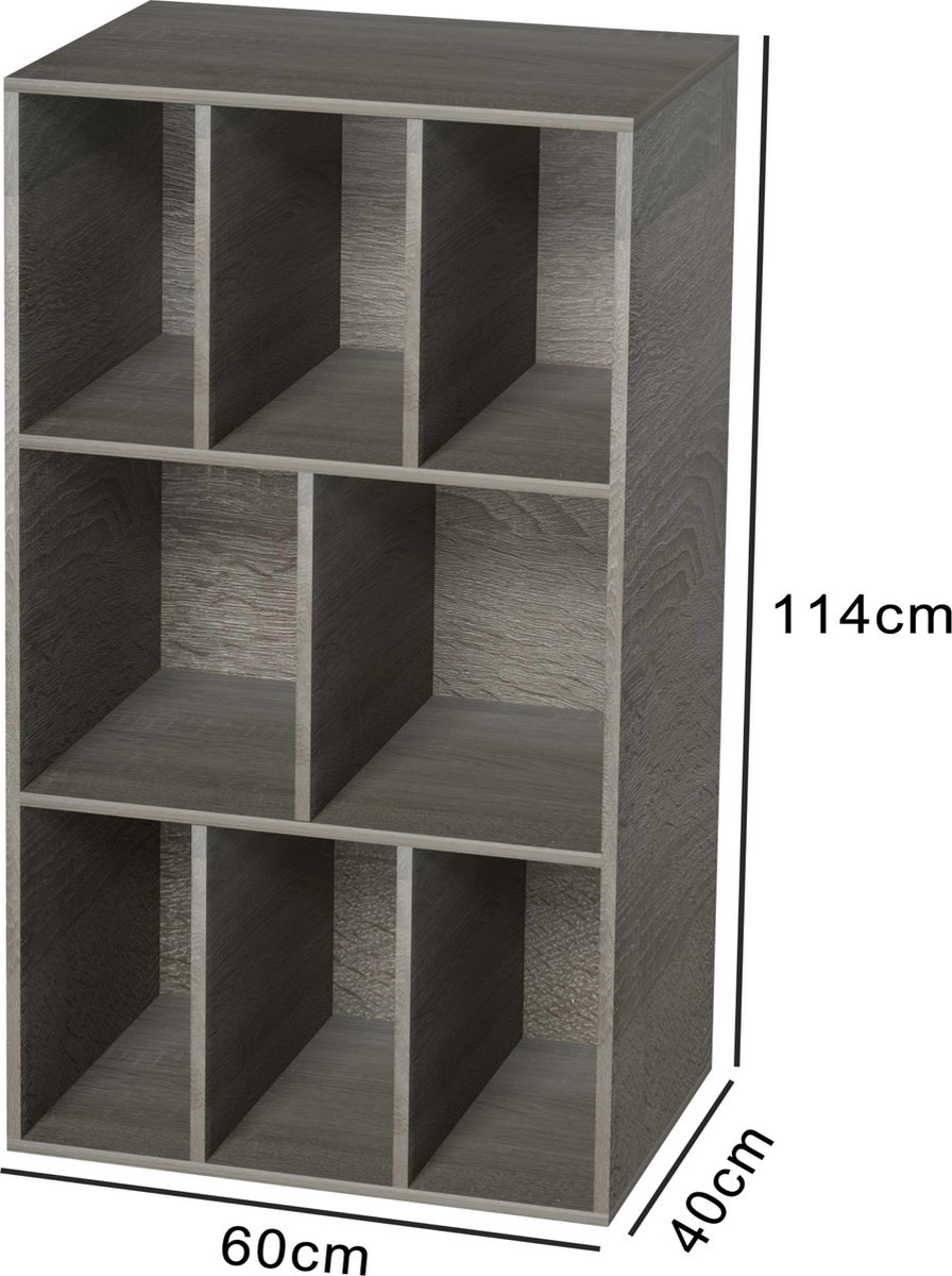 LP vinyl platen opbergkast - opbergen lp vinyl platen - boekenkast - 8 ...