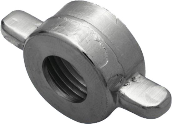 Vleugelmoer 5/8" voor bierleiding of CO2-slang | bol