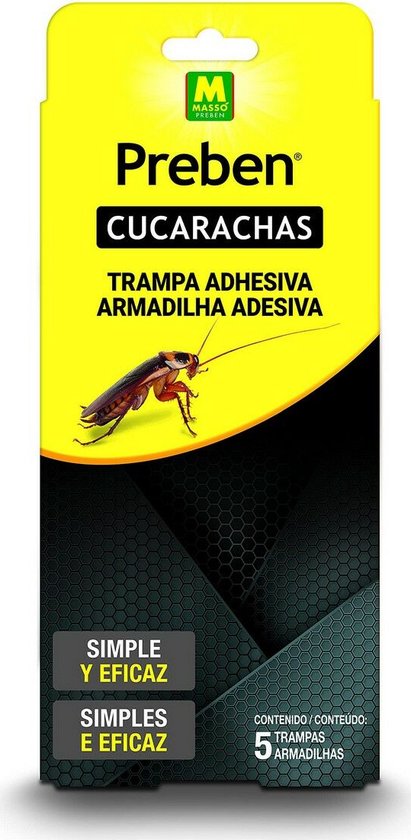 Insecticide Massó Sticker Kakkerlakken 5 Stuks Val | bol.com
