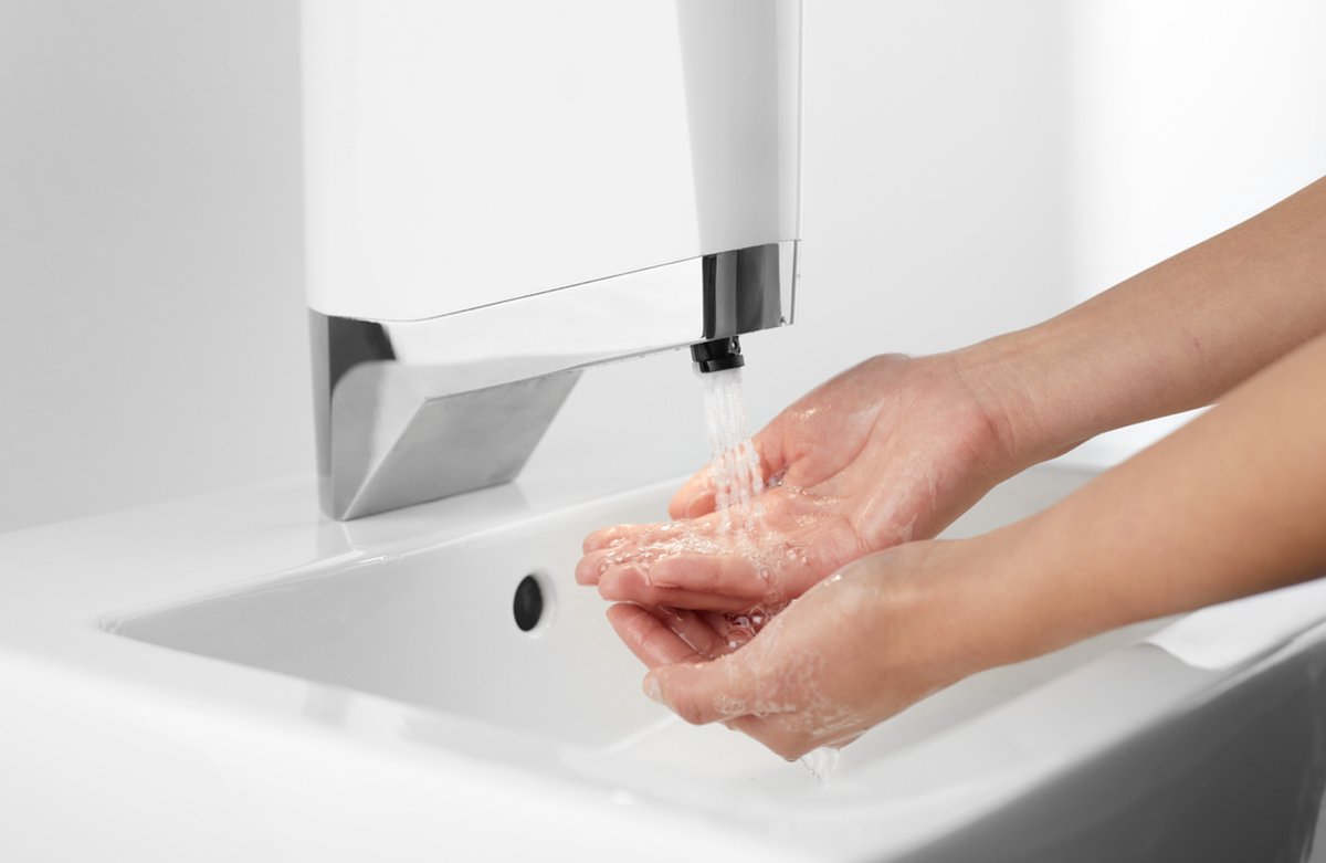 Smixin Compact - Water & Zeepbesparende kraan - Bespaar water, zeep ...