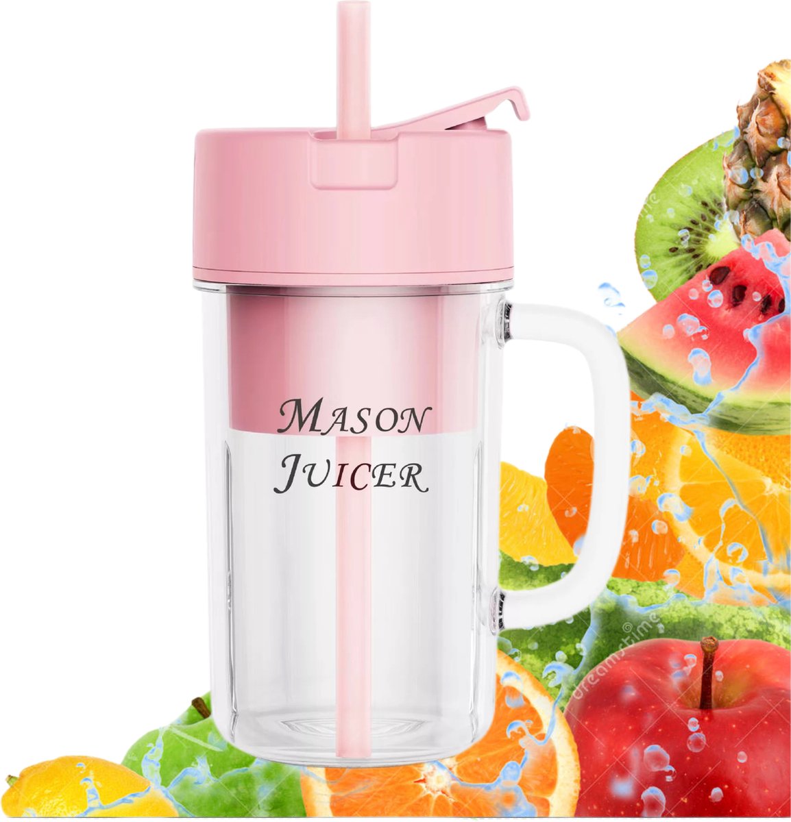 Cliste Draagbare Blender - Blender To Go - Blender Smoothie - USB ...