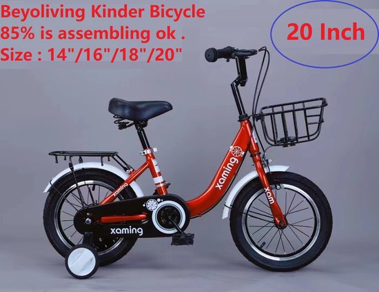 Fiets -Jeugd fiets -20 Inch jeugd fiets -Vanaf 9-16 Jaar Jongens en ...