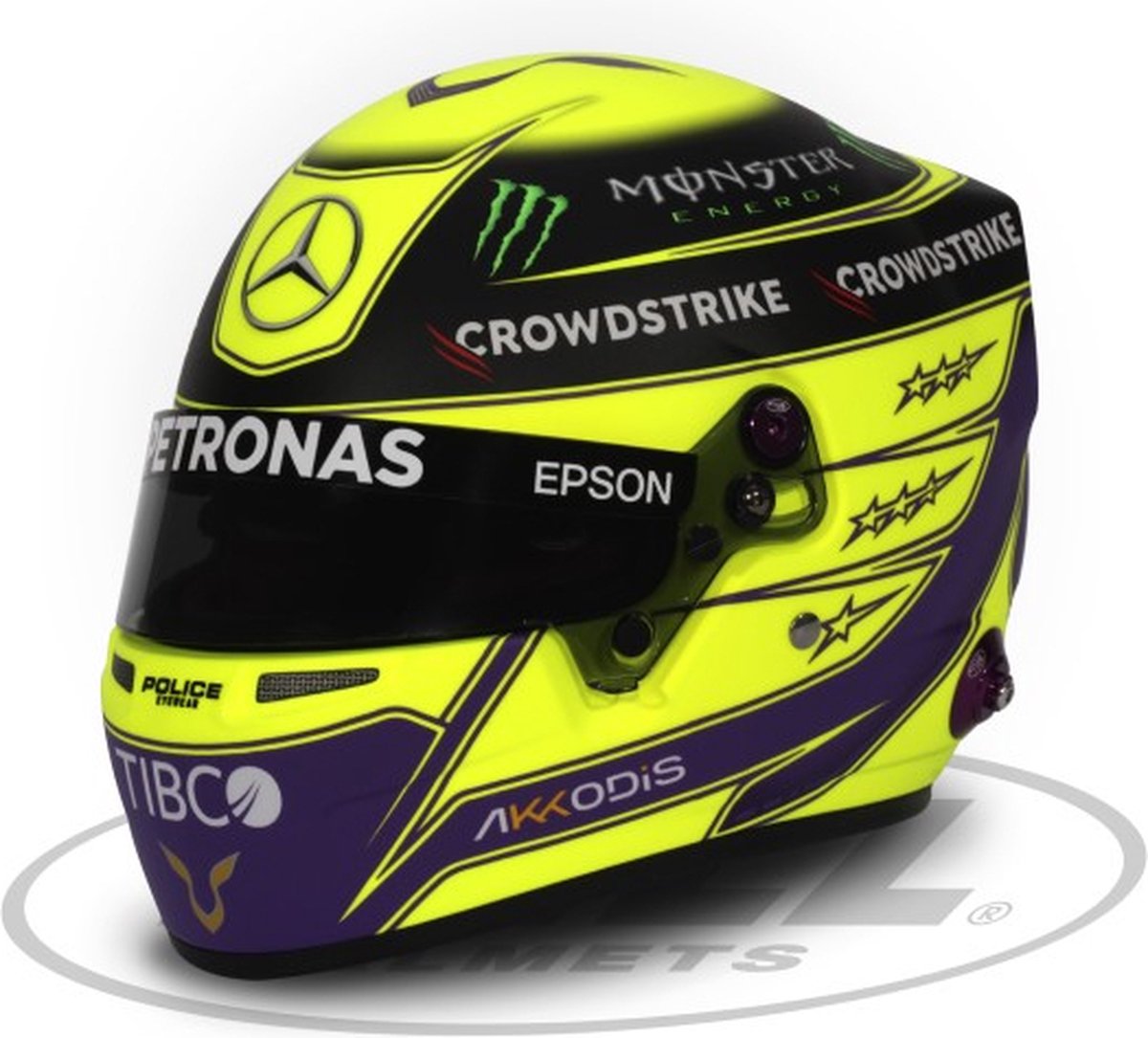 Schaal Model Helm 1:2 - Lewis Hamilton - Season 2022 - Formula 1 Racer ...