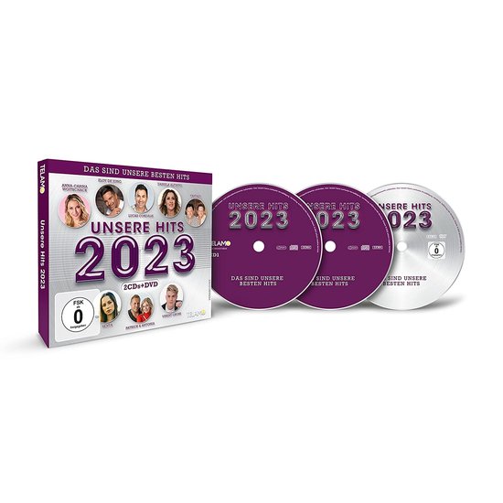 Unsere Hits 2023 - 2CD+DVD, ZIE AFBEELDING | Muziek | bol