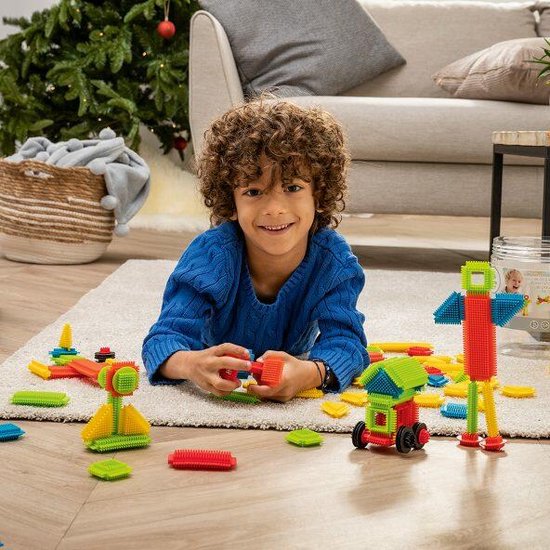 Bristle Blocks 100 pièces. Jouets de construction Nopper. Avec les ...