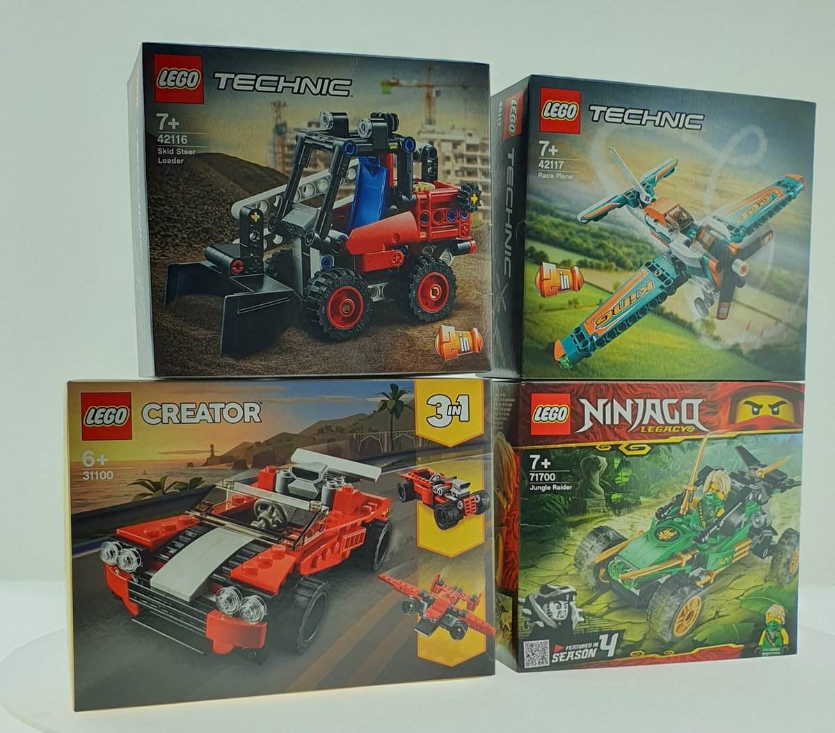 Fantastische Lego set (nr3) met 4 verschillende Lego items | bol.com