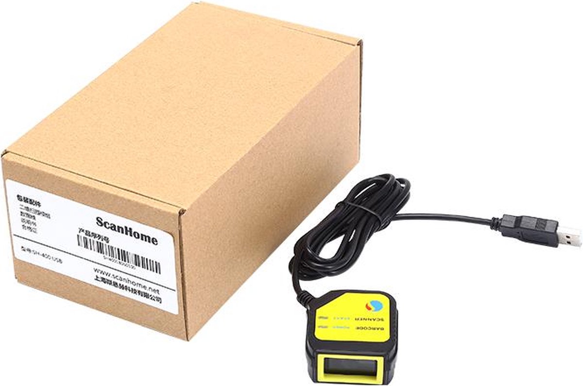 Scanhome SH-400 Barcode Scanner - Krachtige prestaties, hoge snelheid ...