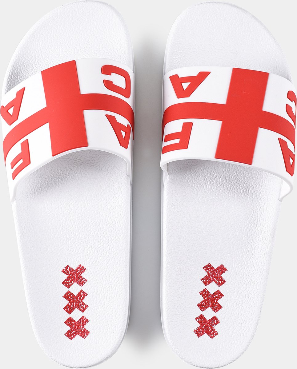 AFCA FLAG Slides - slippers - AFCA - Amsterdam - Ajax - Fanwear ...