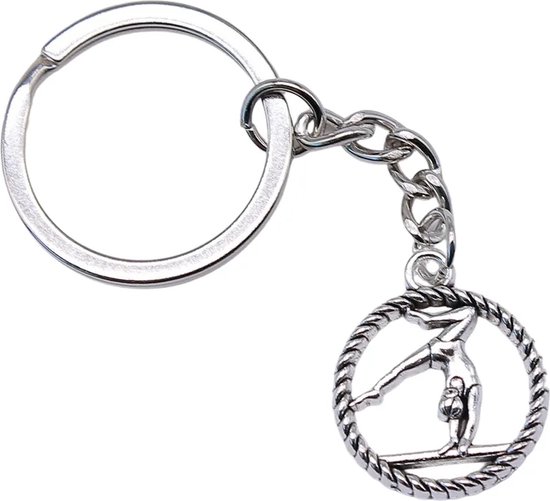 Set van 5 Sleutelhangers - Sleutelhanger Turnster - Turnen - Gymnastiek ...