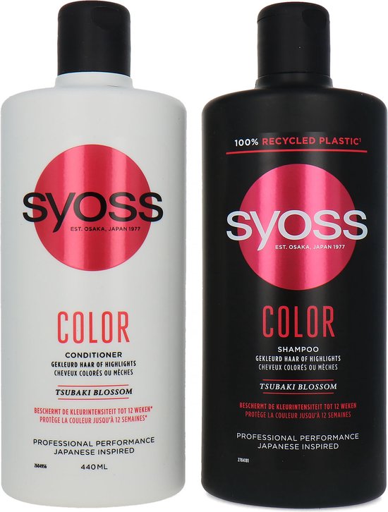 Syoss Color Shampoo + Conditioner - 2 x 440 ml | bol