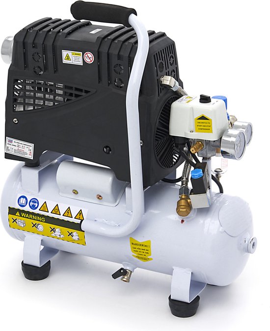 9 Liter Professionele Low Noise Compressor | bol