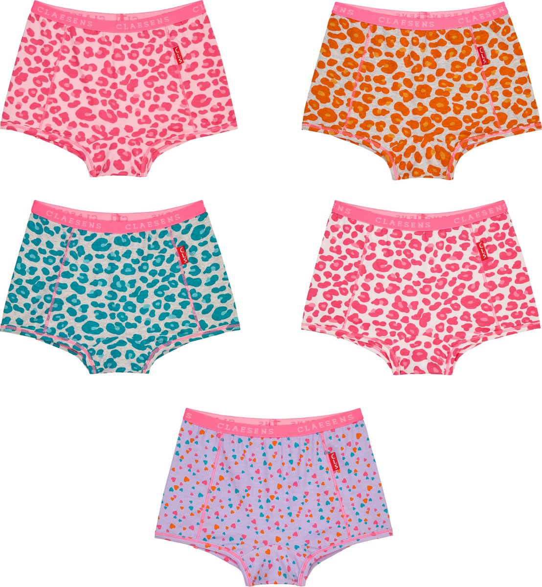 Claesen's Multi Panther Meisjes Onderbroek - Maat 152/158 | bol