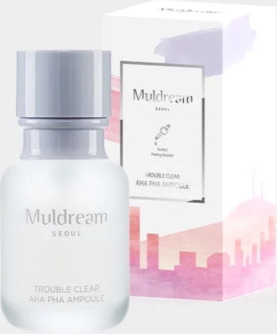 Muldream trouble clear AHA PHA ampoule (55ml) Vegan | bol.com