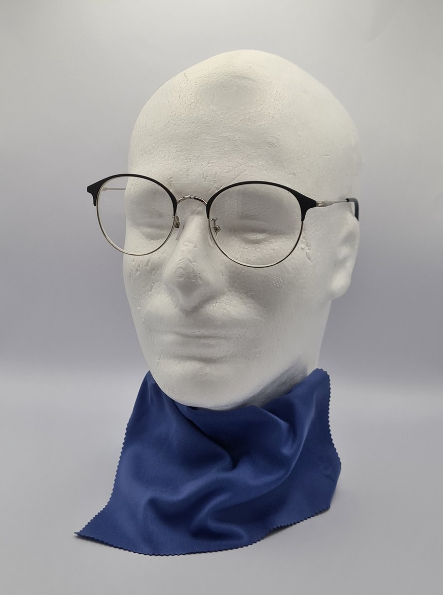 Min-bril -1,0 Unisex afstand metalen bril op sterkte in zwarte metalen ...