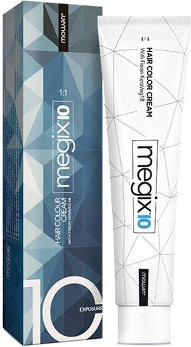 Mowan Megix 10 Hair Colour Cream Permanente Crème Haarkleur Kleuring 100ml - 05.62... | bol.com