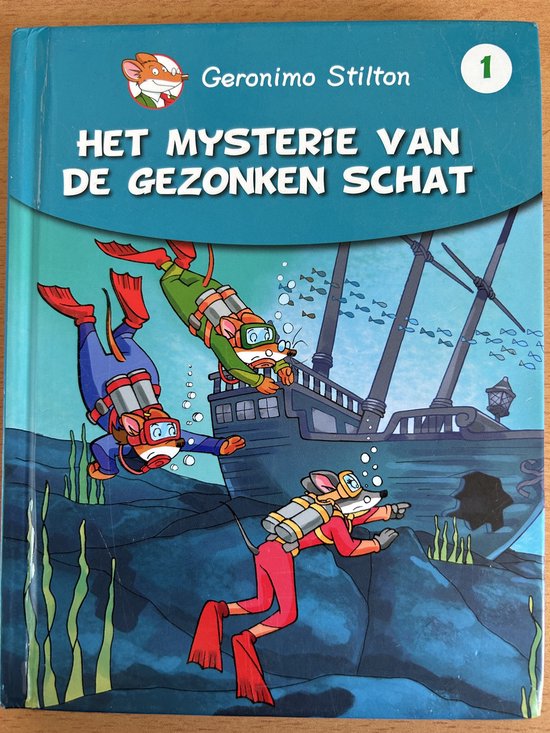 Geronimo Stilton Het mysterie van de gezonken schat, de Wakkere Muis ...
