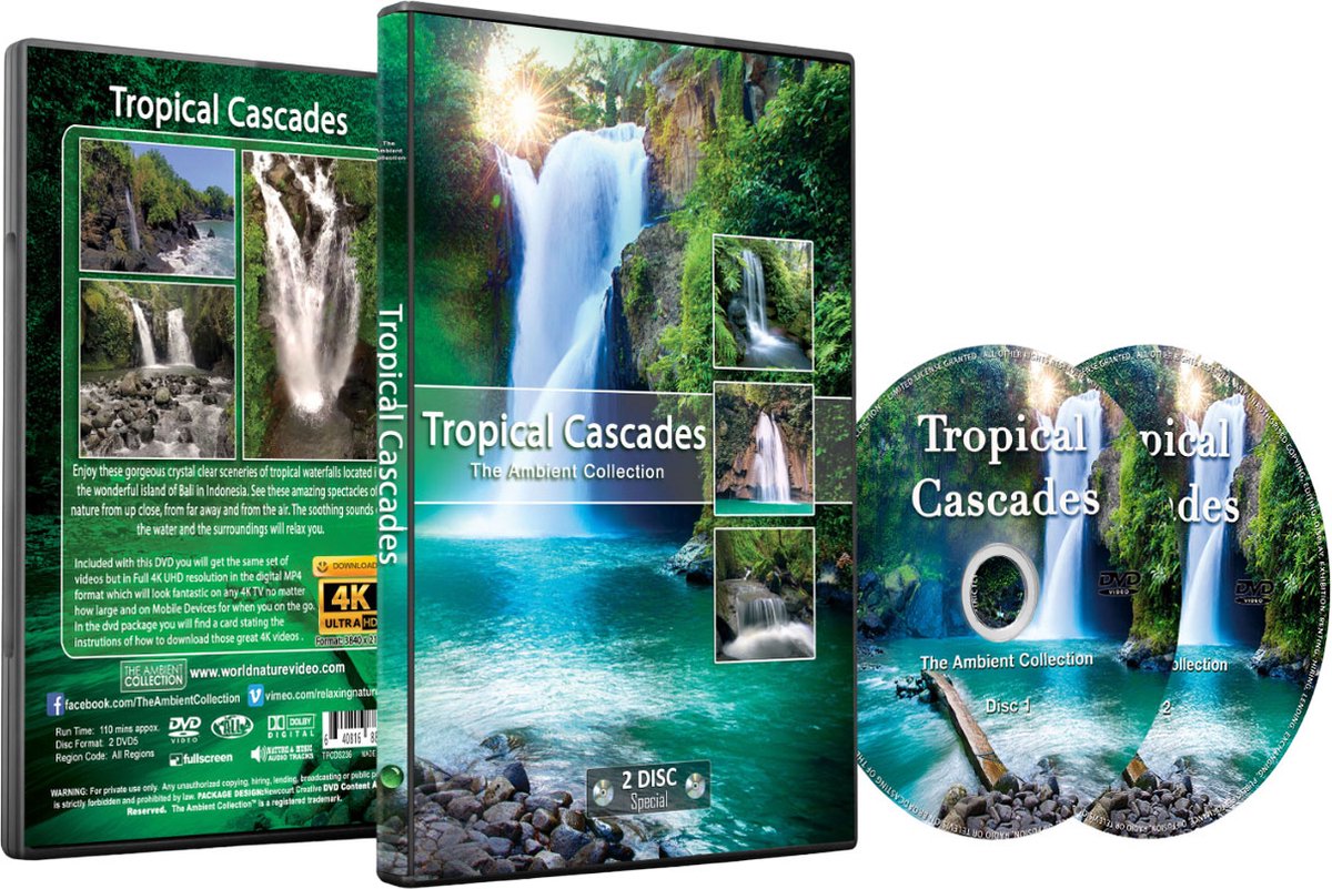 Tropical Cascade Dvd - 2 Disc Set (Dvd), Cascades | Dvd's | bol.com