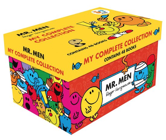 Mr Men My Complete Collection 48 Books Box Set By Roger Hargreaves ...