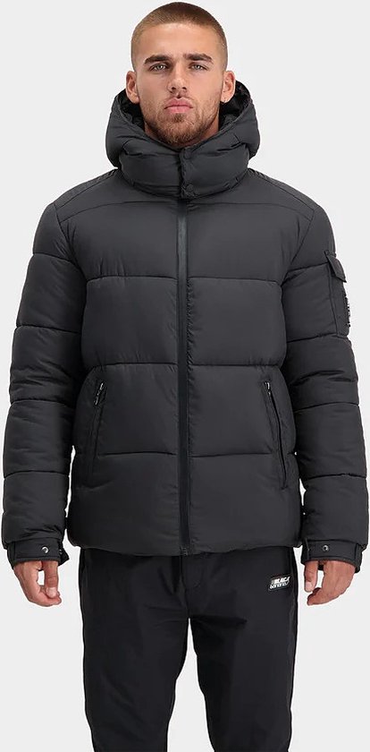 Black Bananas Ghost Puffer Jacket black | bol.com
