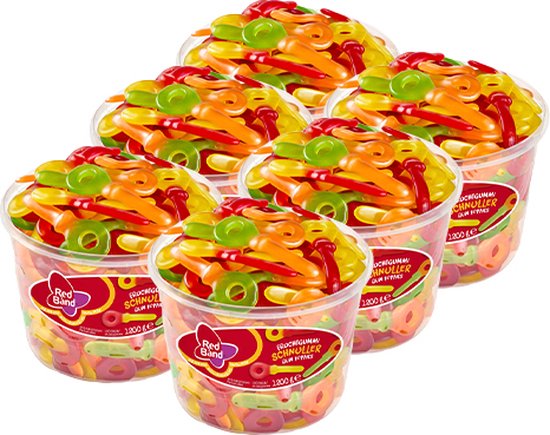 Red Band - Gum Foppies - 6x 100 stuks | bol