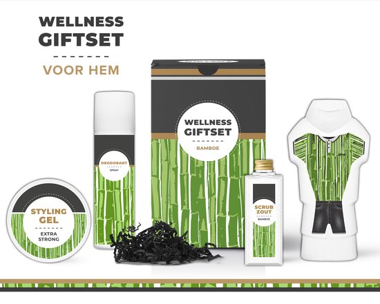 Geschenkset ''Wellness" - 4 Producten | Cadeau Man - Giftset - Luxe ...