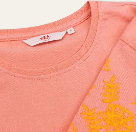 Oilily Titho - T-shirt - Dames - Roze - XS | bol