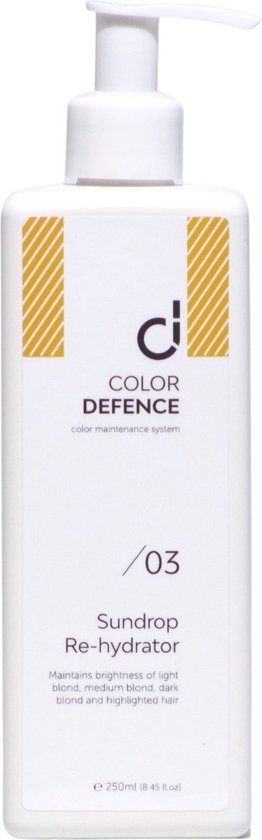 Sundrop Re-hydrator Color Defence 250ml (voor warm goud haar) | bol