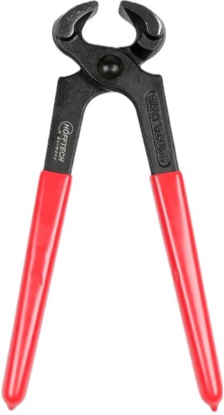 Hofftech Nijptang - Metaal - Rood handvat - 20 cm - Voor draaien en ...
