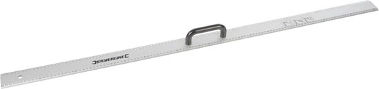 Silverline Aluminium Liniaal - 120 cm - Metrisch en imperiaal - Lange ...