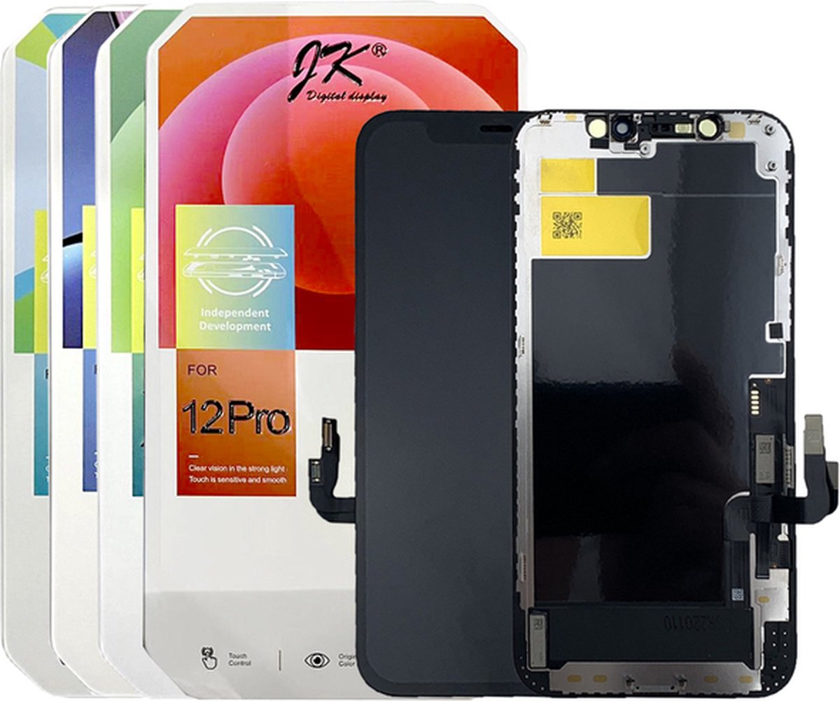 JK iPhone 12 Pro LCD scherm - Gehard iPhone scherm - A+ Kwaliteit ...