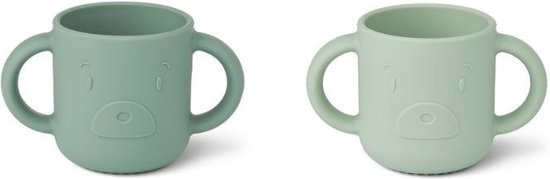Liewood - Gene Kinderbeker (Set van 2) - Bekers - Mr Bear ...