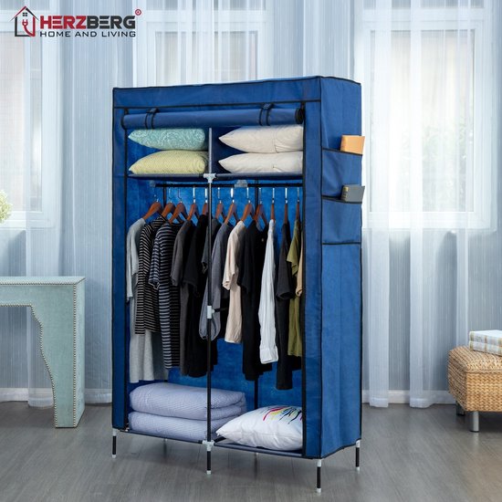 Herzberg HG-8012: Opbergkast Blauw | bol