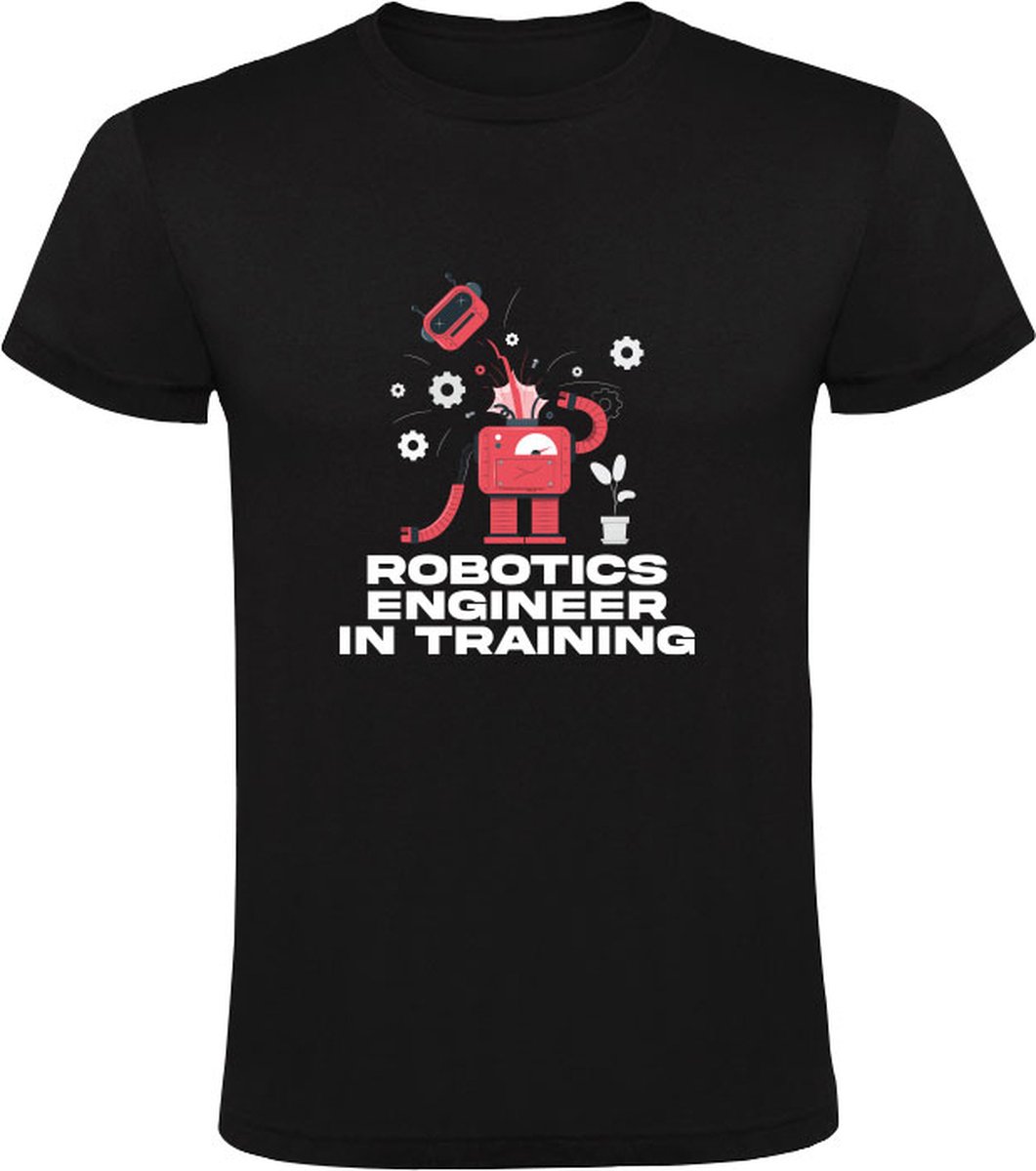 Robotics Engineer in Training Heren T-shirt | robotica-ingenieur ...