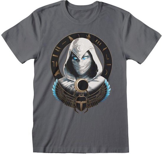 Marvel Moon Knight Heren Tshirt -S- Scarab Grijs | bol.com