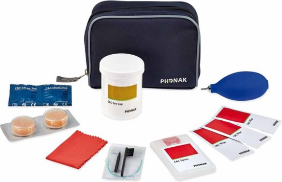 Phonak C&C kit 1 - hoortoestel onderhoudset voor achter het ...